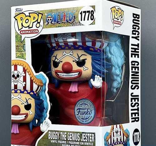 Funko Pop Anime 1778 Buggy Genius Jester Оnе Рiece