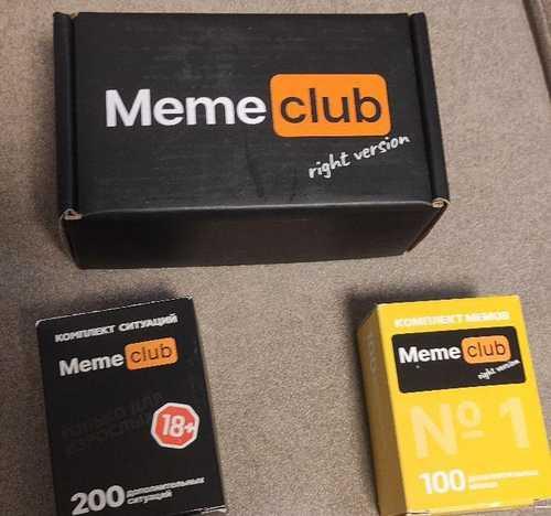 Настольная игра meme club