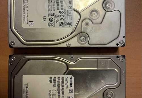 HDD 6TB + HDD 8TB Toshiba