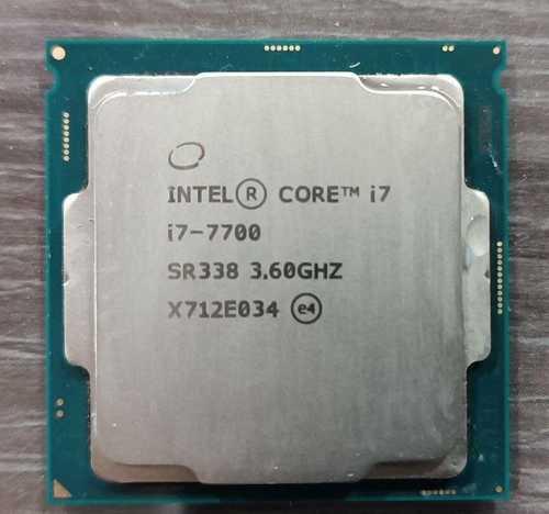 Intel Core i7-7700 гарантия обмен скупка