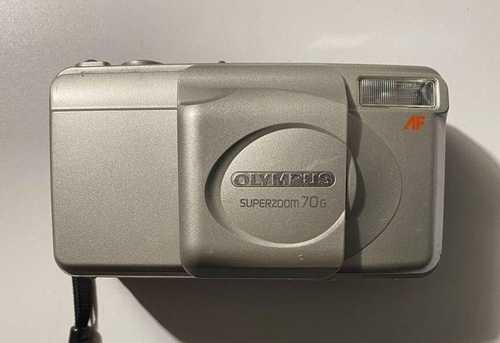 Плёночный фотоаппарат olympus 70 G бу
