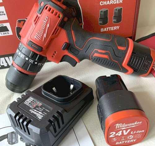 Шуруповерт Milwaukee 24V бесщеточный ударный