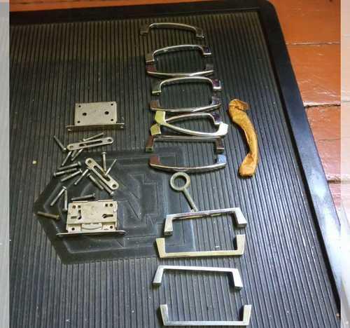 Мебельные ручки СССР нержавейка