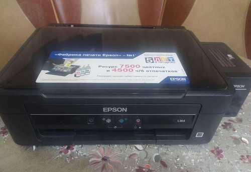 Принтер сканер копир Epson l364