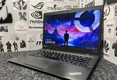 14" Lenovo ThinkPad X1 Carbon, 256 ГБ, Core i5-4300U, RAM 8 ГБ, Intel HD Graphics 4400