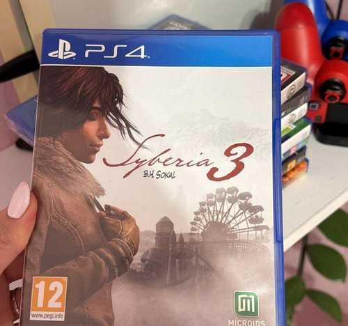 Игра для playstation ps4 syberia 3