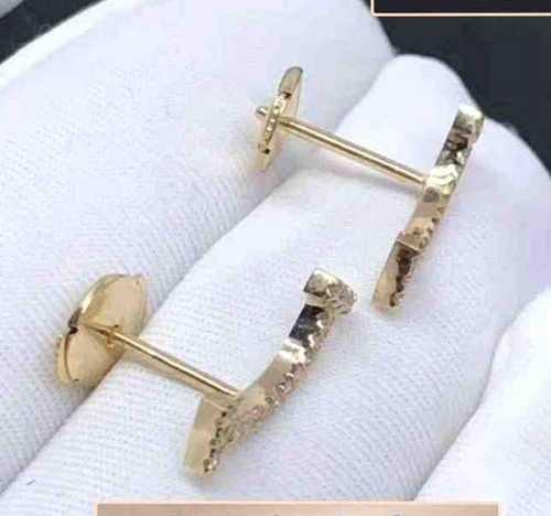 Серьги-гвоздики Tiffany T Smile 0,06 ct