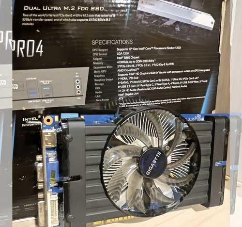Видеокарта GTX550 TI