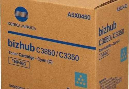 Тонер Konica-Minolta bizhub C3350/C3850 синий TNP