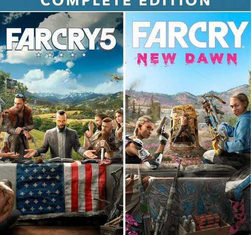 Far Cry 5 Gold Ed.   Far Cry New Dawn Deluxe Ed. н