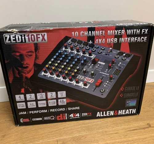 Микшерный пульт Allen Heath ZEDi-10fx