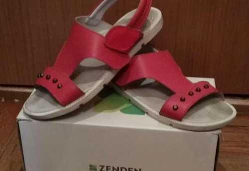 Кожаные босоножки Zenden для девочки