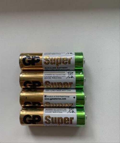Батарейки аа (пальчиковые) GP Super