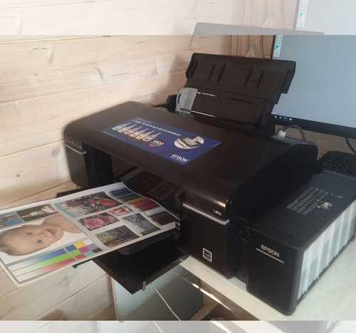 Фотопринтер с wifi Epson L805