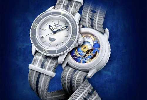 Часы Blancpain x Swatch Antarctic Ocean