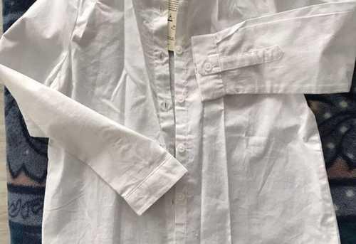 Рубашка белая для девочки 116