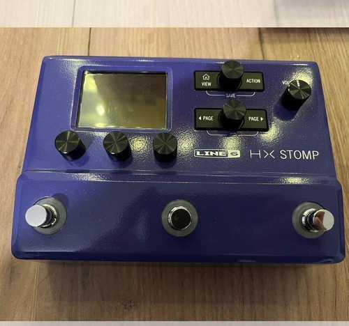 Процессор line 6 hx stomp