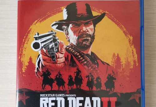 Диск Red Dead Redemption 2 PS4/PS5