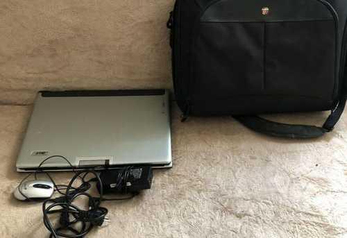 Ноутбук acer travelmate 5620 + сумка для ноутбука