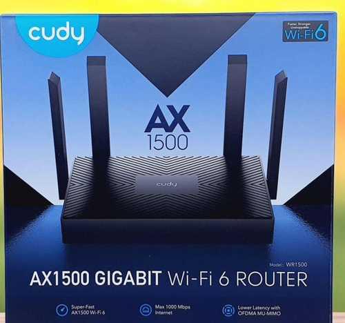 Cudy AX1500 gigabit WI-FI 6 router