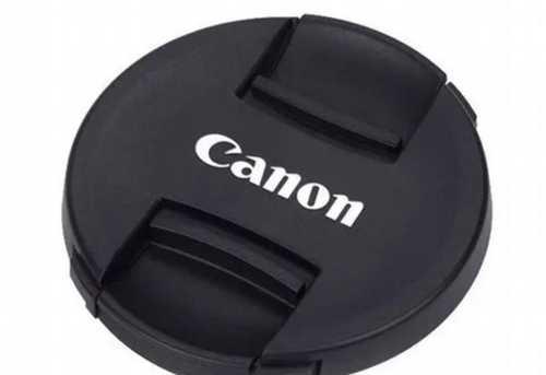 Крышка для объектива 43mm c надписью Canon