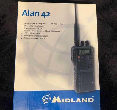 Рация midland alan 42