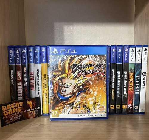 Игры PS4: Dragon Ball FighterZ