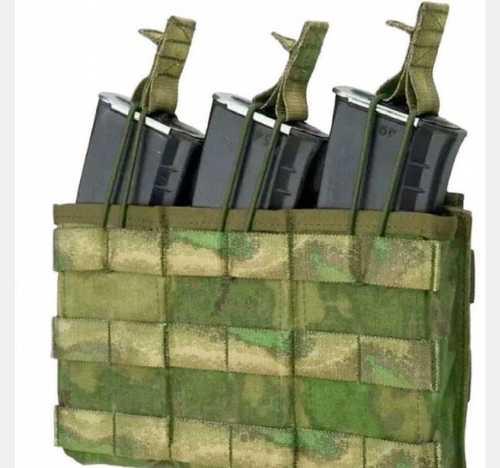 Сумка акм 3 molle без клапана ссо мох Wzor Armor