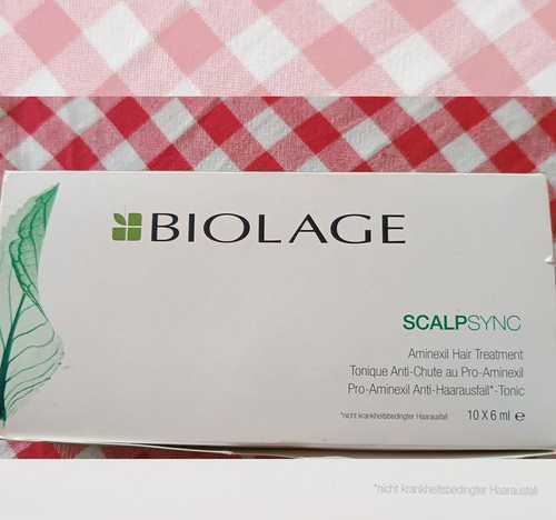 Biolage сыворотка Scalp Sync против выпадения