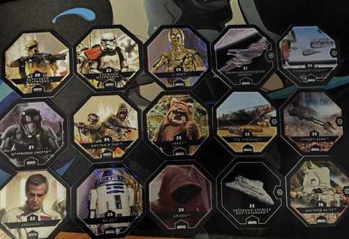 Коллекционные карточки Star Wars