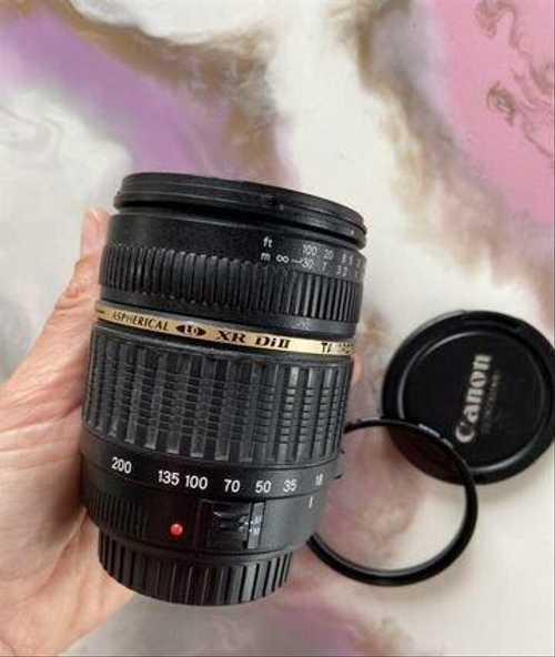 Tamron AF 18-200mm F3.5-6.3 XR Di II LD для canon