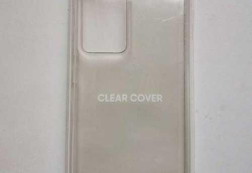 Чехол на Samsung galaxy Note 20 ultra Clear Cover