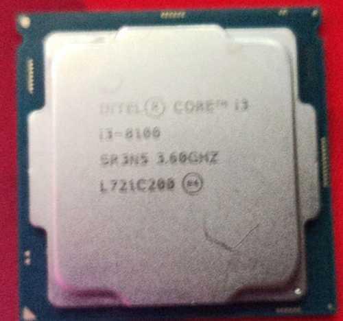 Intel Core i3 8100