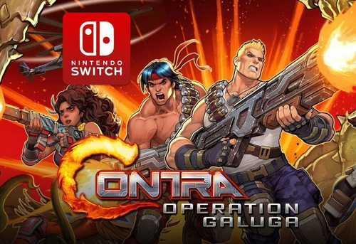 Contra Operation Galuga - Nintendo Switch