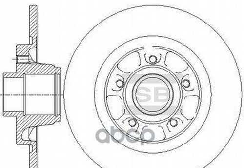 Диск тормозной SD3063 (8200381148) SD3063 Sangs