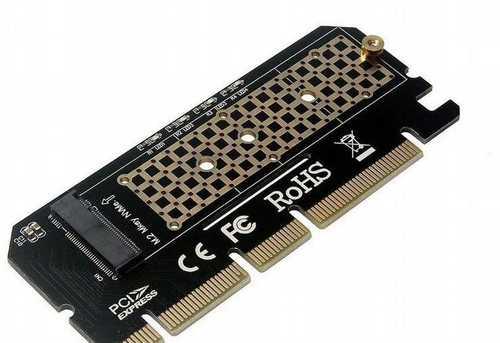 Переходник PCI-Ex16 - ngff(M.2) SSD, PCI-E 3.0-M.2