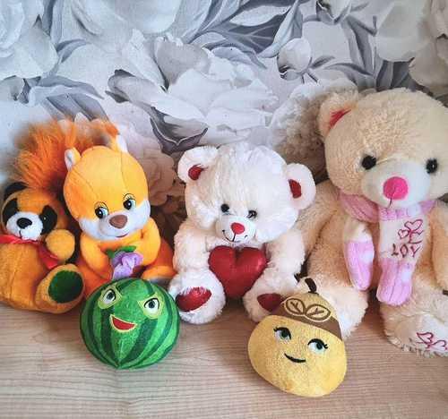 Мягкие игрушки пакетом
