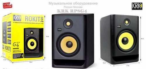 Студийный монитор KRK RP8G4 Новый Гарантия