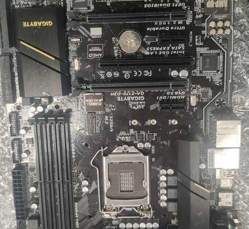 Мат плата S-1151 Gigabyte GA-Z170-D3H