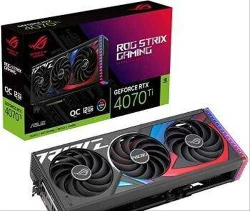 Asus ROG-strix-rtx4070ti-O12G-gaming новая с гаран