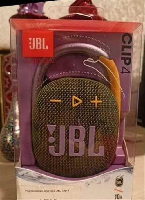 Bluetooth колонка JBL Clip 4 новая