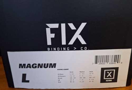 Крепления для сноуборда Fix magnum L