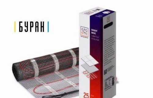 Теплый пол нагревательный мат ergert basic 4м²