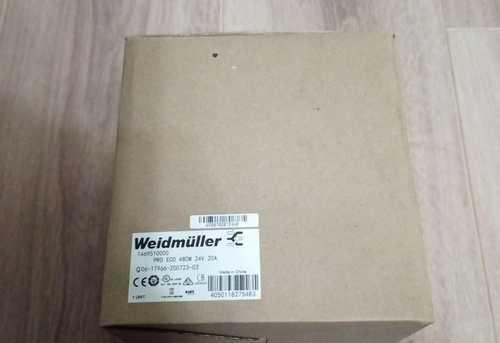 Блок питания Weidmuller pro eco 480 w 24 v 20 a