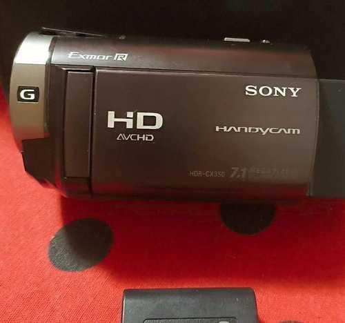 Видеокамера sony hdr cx350