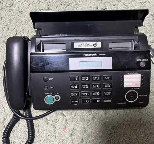 Факс panasonic kx ft 982