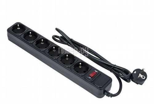 Сетевой фильтр ExeGate 6 Sockets 1.8m Black SP