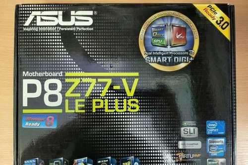 1155 Asus P8Z77-V LE Plus Z77 SLI проверка