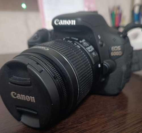 Фотоаппарат canon eos 600d kit