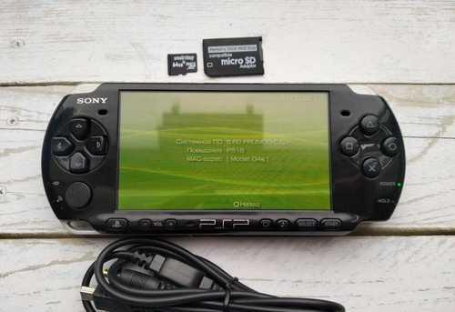 Sony PSP 3008 прошита, карта памяти 64gb